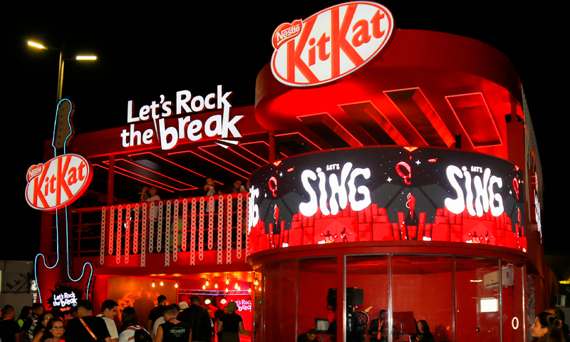 KitKat comemora sucesso da estreia no RiR - Live MKT News