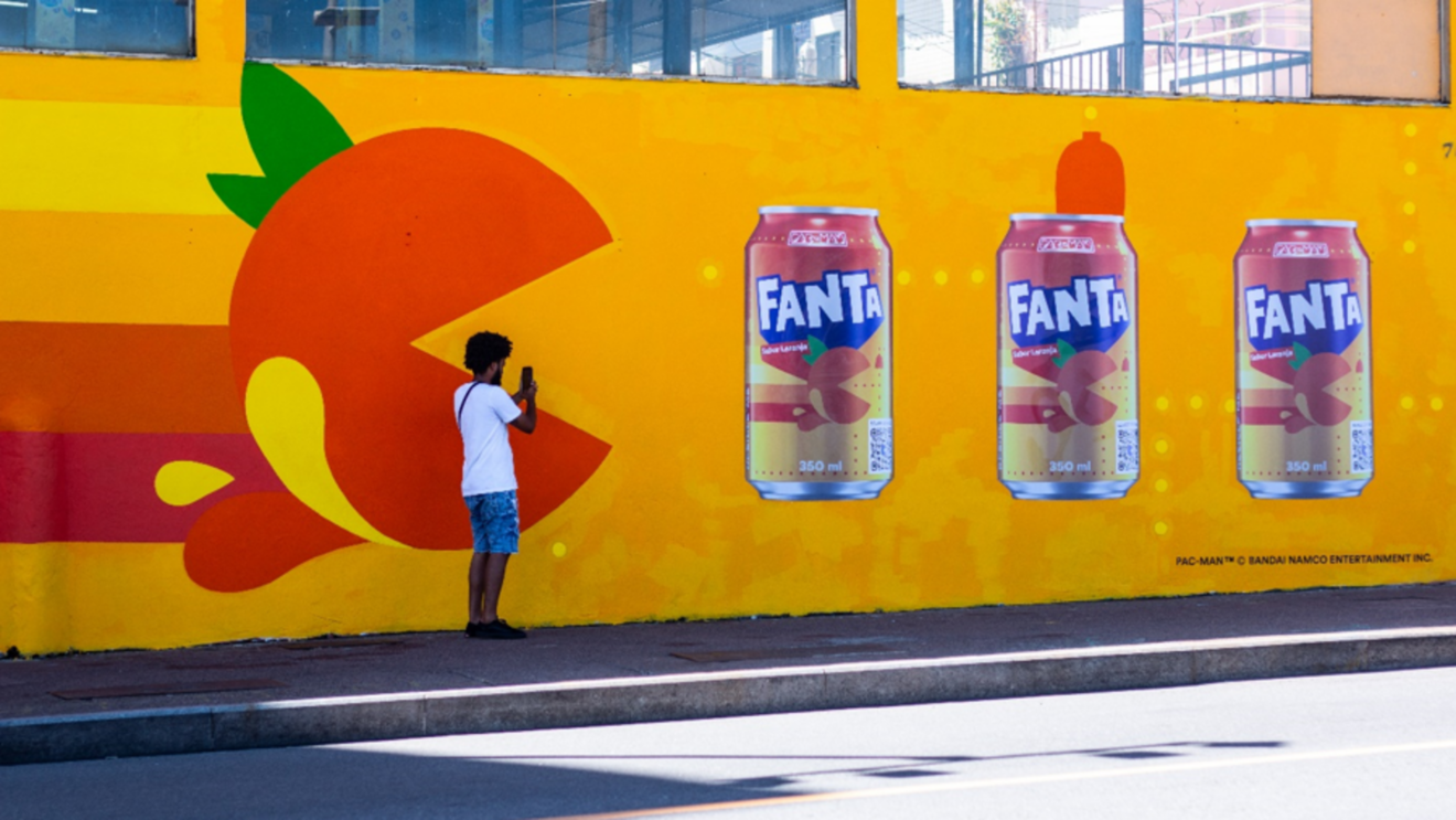 Fanta PAC-MAN leva mural temático para Salvador - Live MKT News