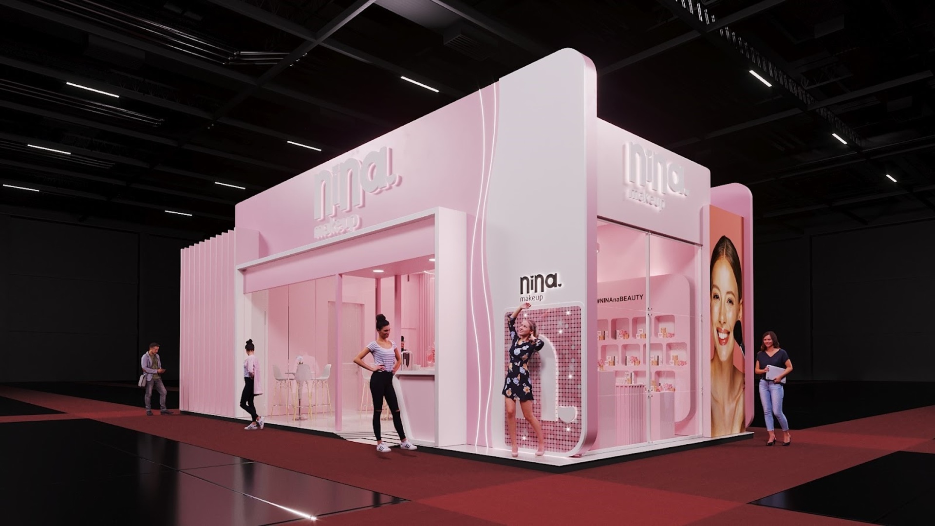 Nina Makeup brilha na Beauty Fair 2024 com novidades e experiências ...