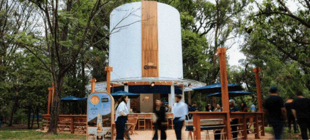 Corona promove relaxamento e conexão com a natureza com novo quiosque no Ibirapuera - Live MKT News