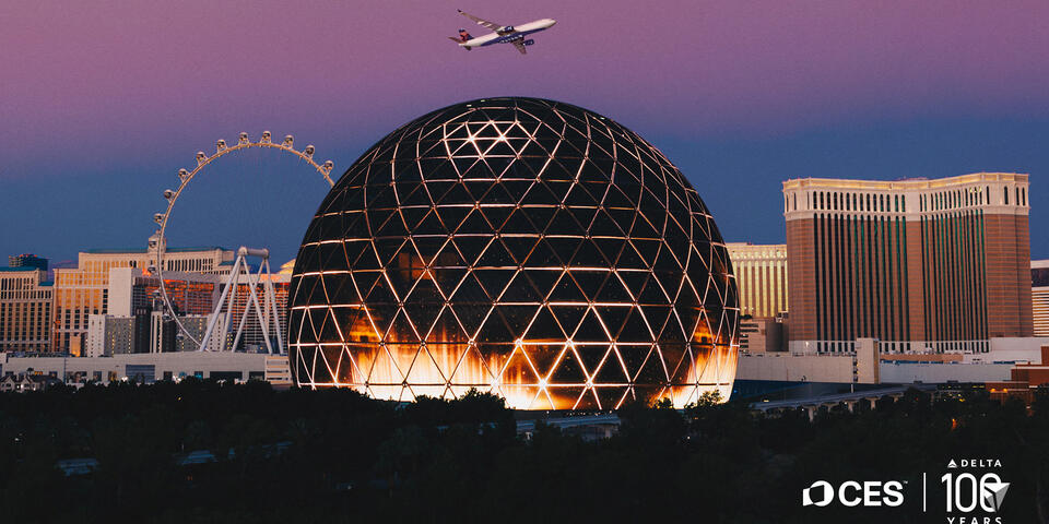 Delta comemora 100 anos com experiência imersiva na Sphere para a CES ...
