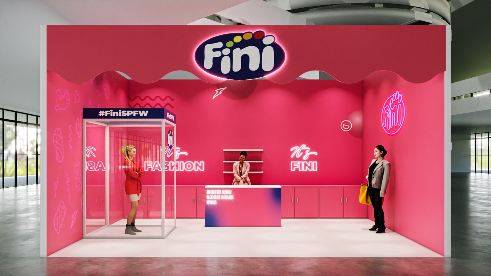 Fini invade a SPFW com lounge VIP e ativações - Live MKT News