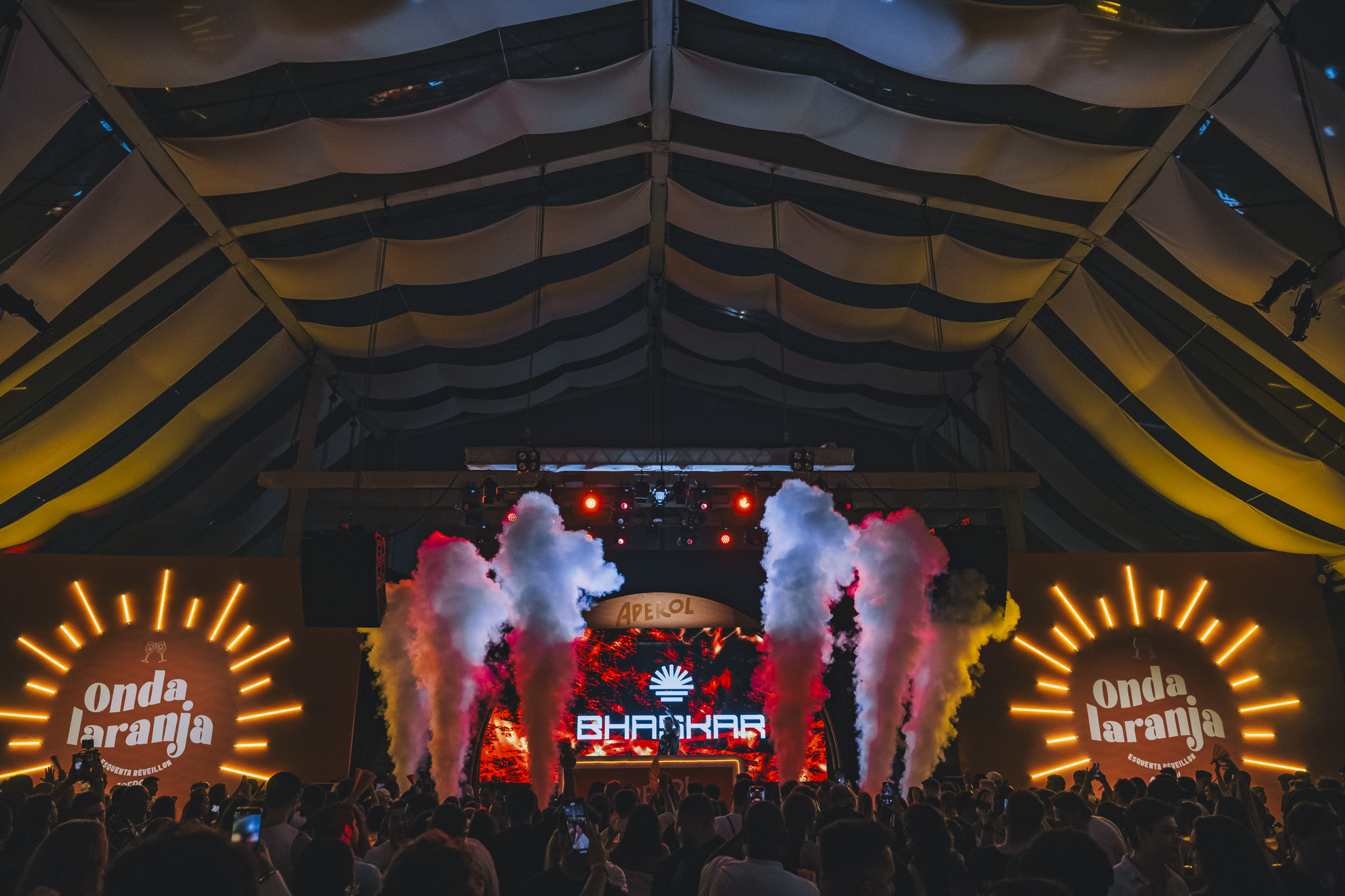 Aperol Spritz agita São Paulo com a festa "Onda Laranja" e dá início à ...