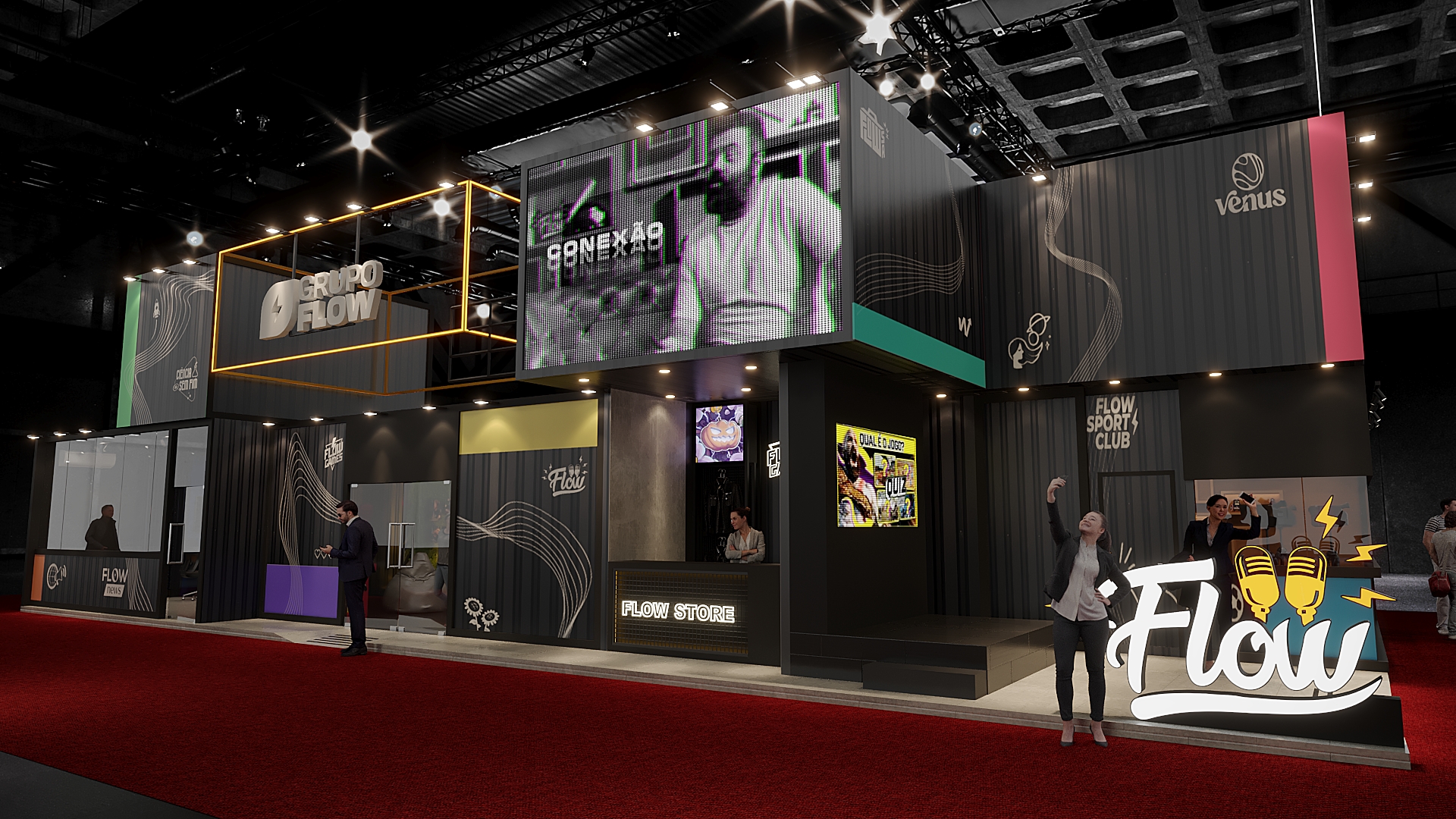 Grupo Flow leva experiência imersiva que integra suas principais verticais na CCXP 2024 - Live ...