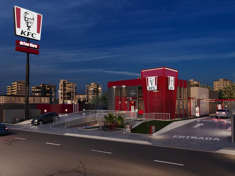 KFC inaugura primeiro Drive-Thru no Brasil e celebra 200ª loja com ...