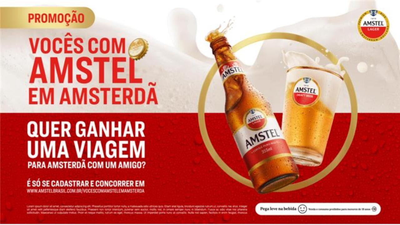 Amstel lança promoção e leva consumidor para a fábrica em Amsterdã ...