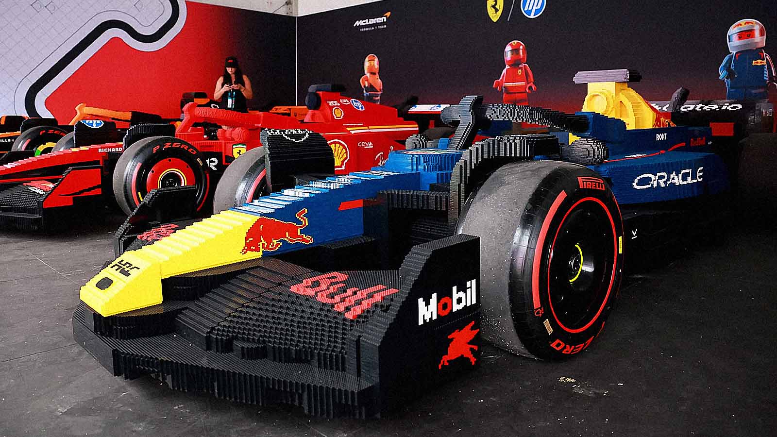 Lego e Fórmula 1 surpreendem com réplicas funcionais em tamanho real ...