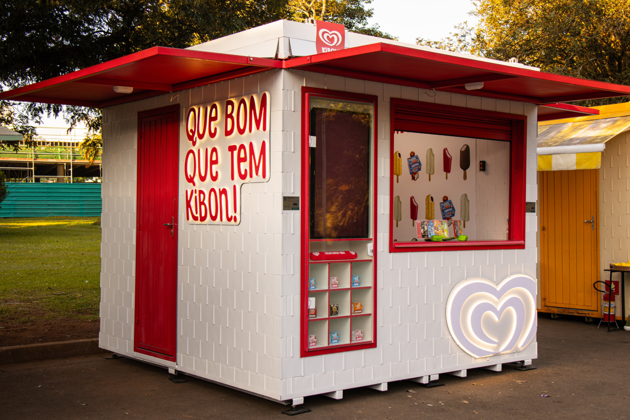 Kibon abre quiosque sustentável feito com plástico reciclado no Parque Ibirapuera - Live MKT News
