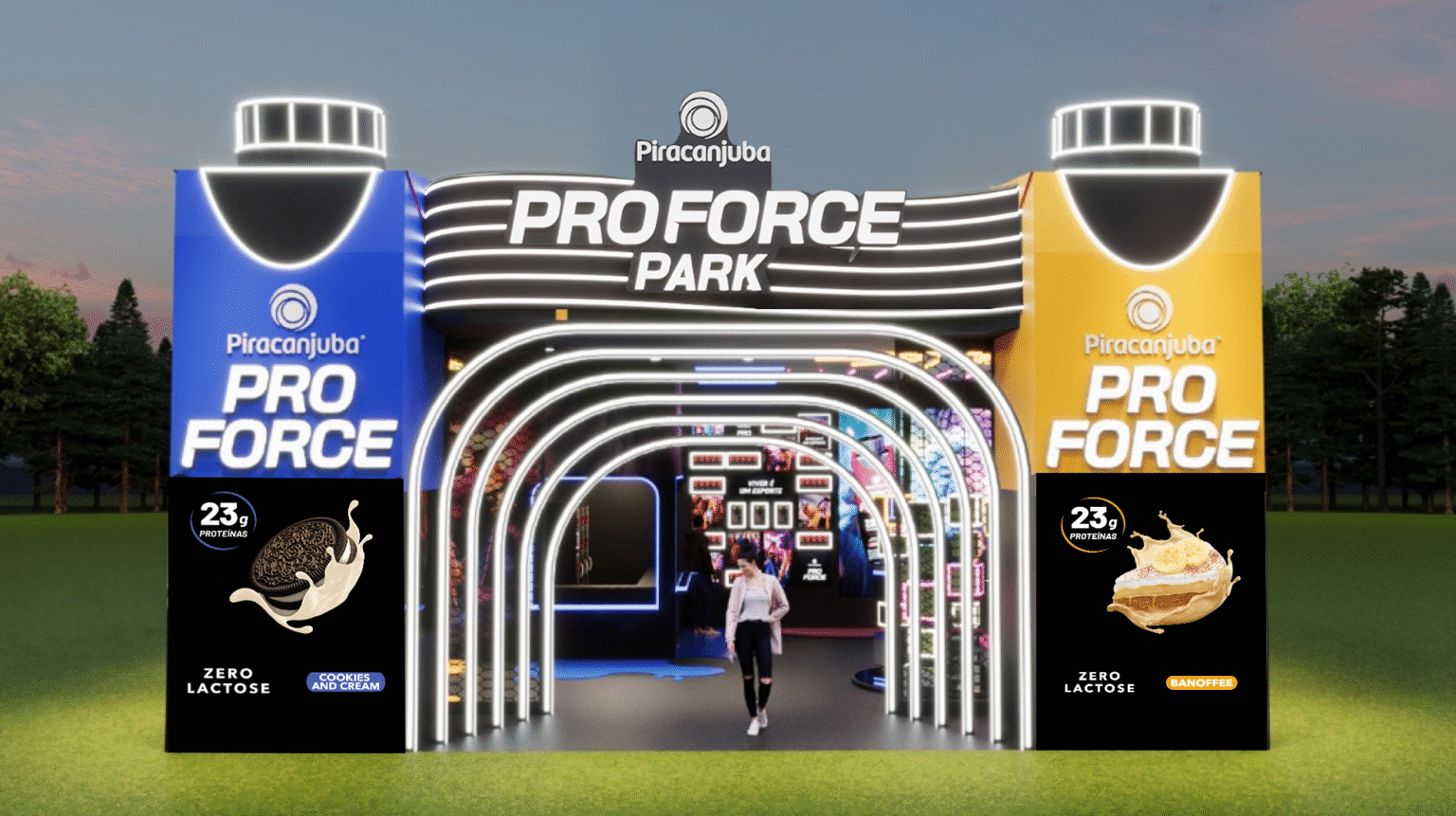 Piracanjuba estreia no The Town e apresenta ProForce como bebida proteica oficial - Live MKT News