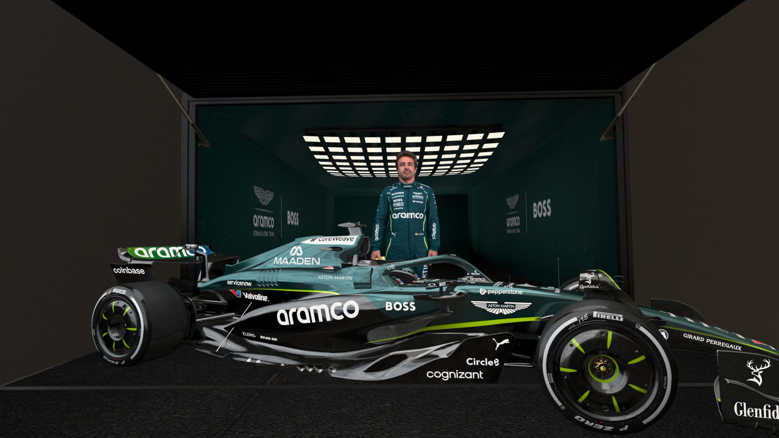 BOSS lança experiência imersiva de Fórmula 1 em parceria com Aston ...