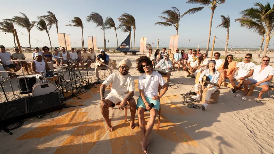 Corona Luau MTV 2024 recebe encontro inédito entre L7nnon e Falcão ...