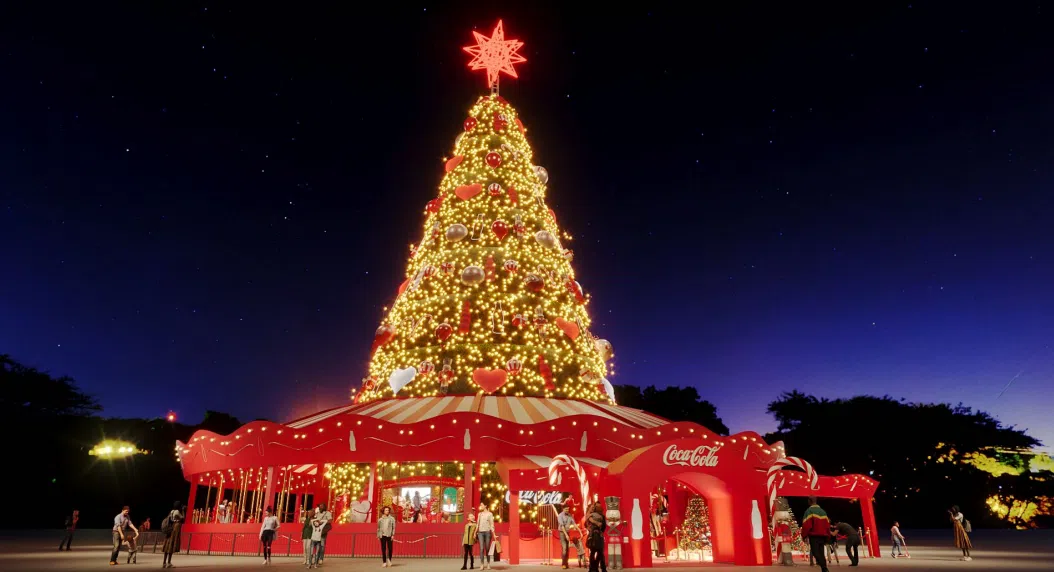 Árvore de Natal da Coca-Cola FEMSA em SP será no Parque Villa-Lobos ...