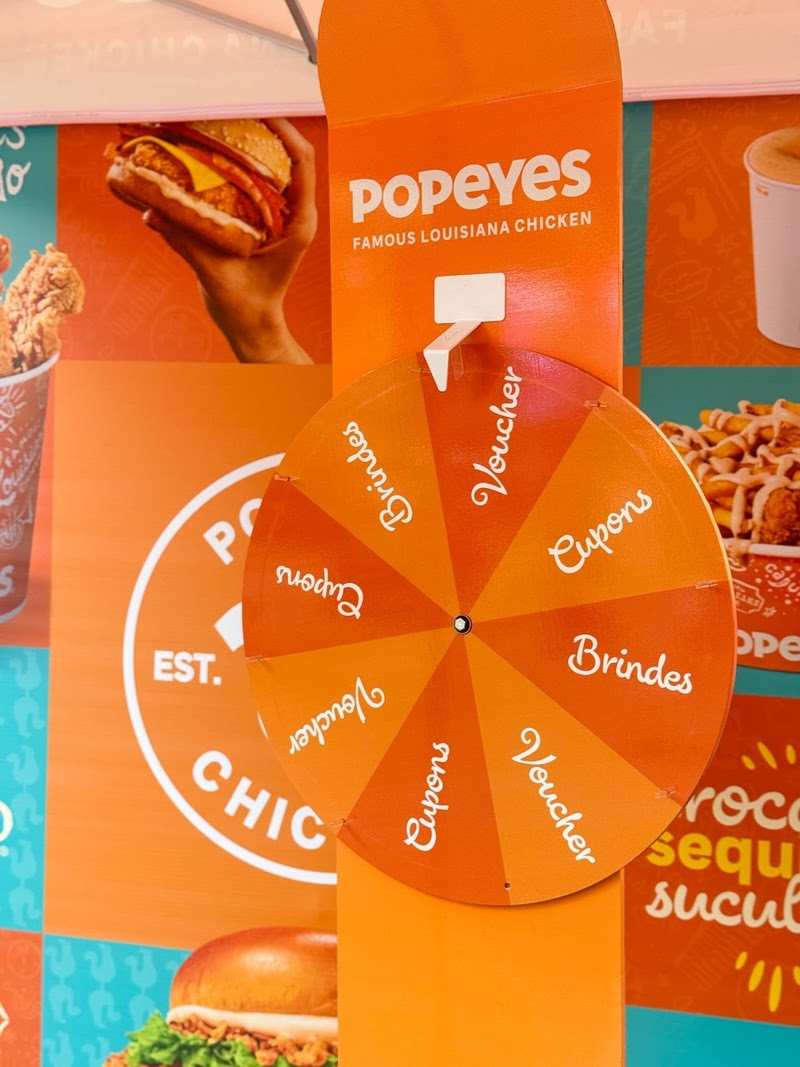 Popeyes leva ativações à etapa carioca do STU 2025 - Live MKT News
