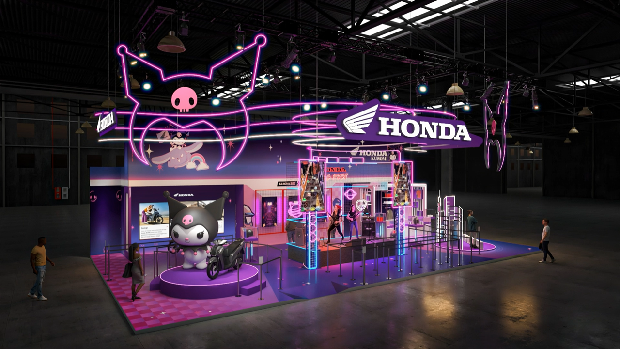 Honda Motos estreia na CCXP em parceria com Sanrio e personagem Kuromi ...