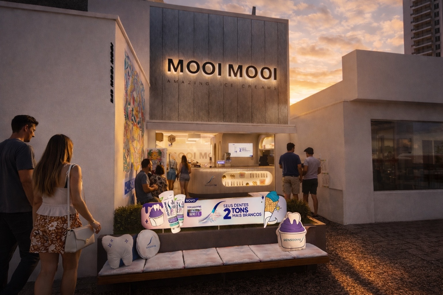Sensodyne aposta em ativação refrescante com a Mooi Mooi - Live MKT News
