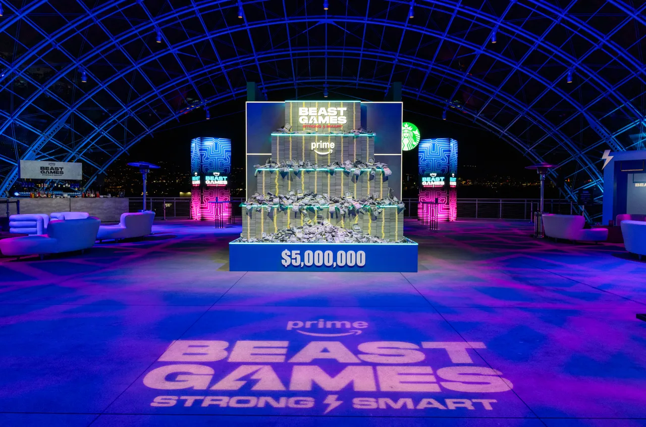 Prime Video transforma estreia de Beast Games 2 em megaexperiência ...