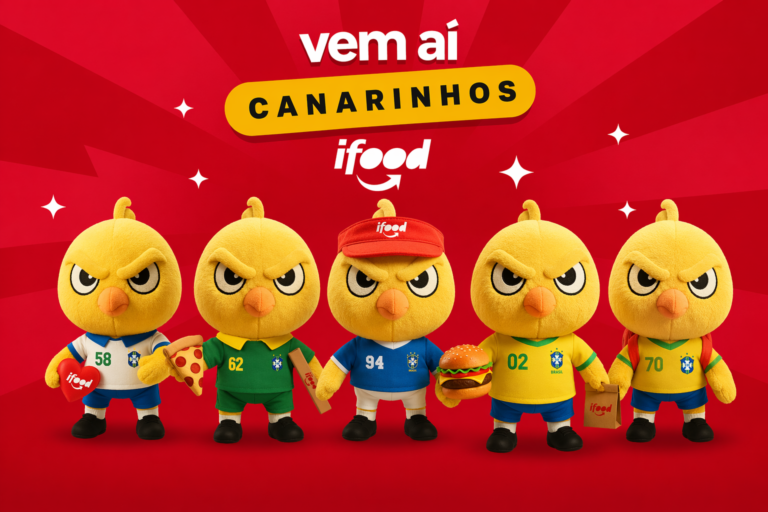iFood lança coleção de pelúcias Canarinhos - Live MKT News